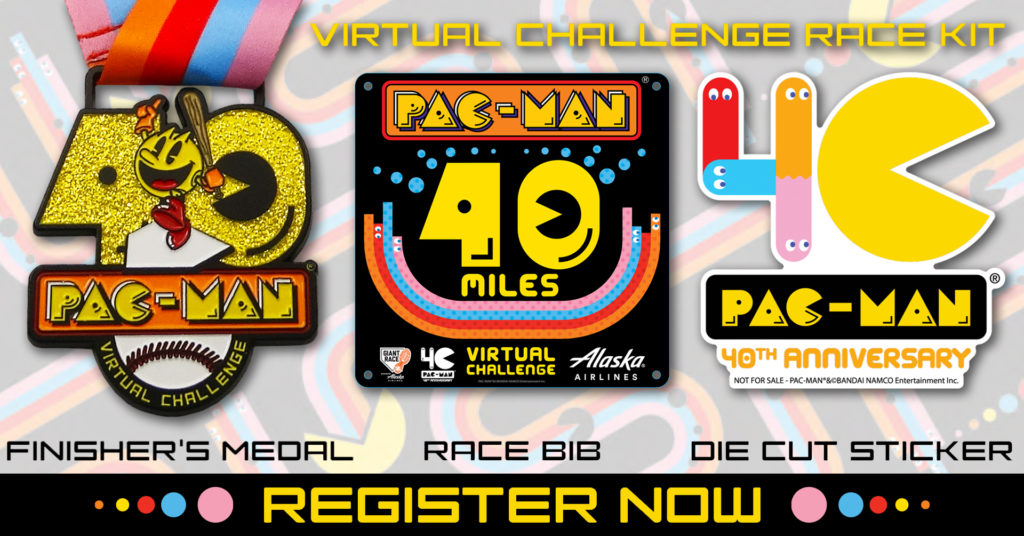 PAC-MAN Virtual Challenge - The Giant Race